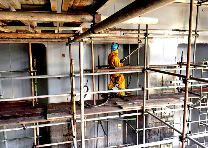 Blasting and Painting Services – UK | ARIES