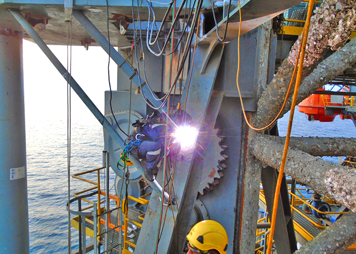 Rope Access Inspection – Azerbaijan | ARIES